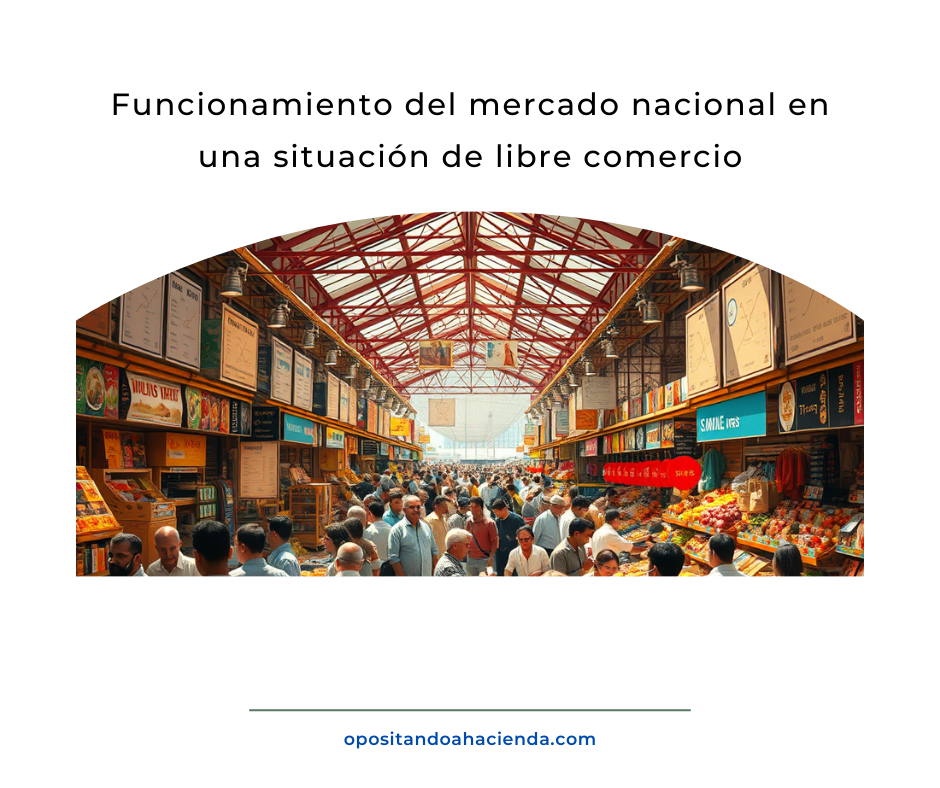Funcionamiento del mercado nacional en una situación de libre comercio ...